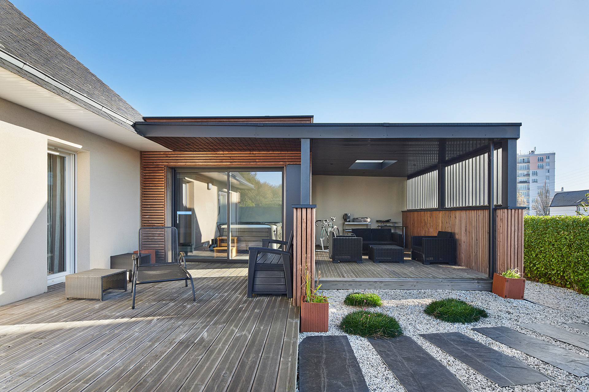 Extension Terrasse En Bois Savoir Faire Terrasse En Bois | SPAX