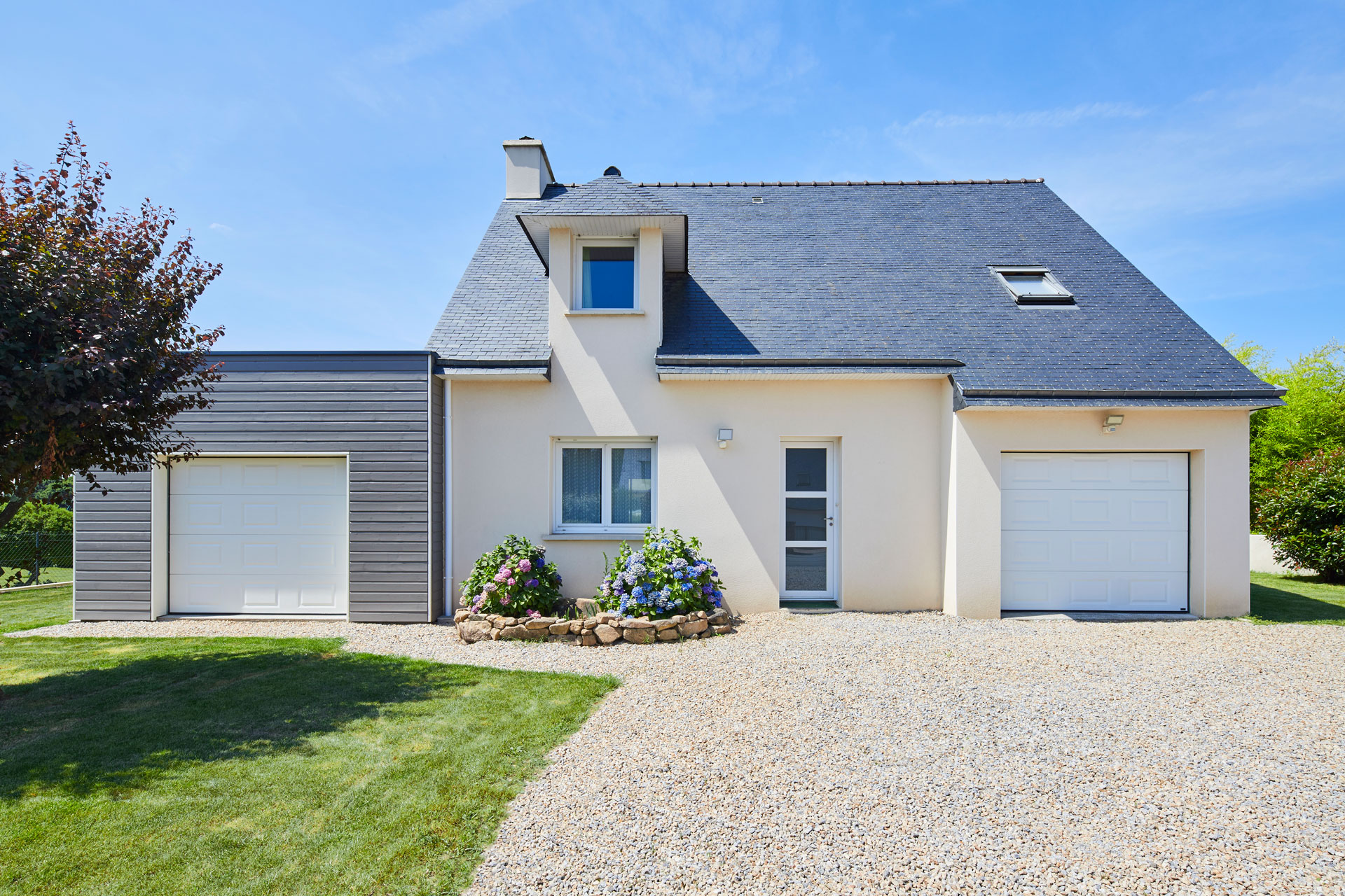 Extension garage toit plat | Extenbois